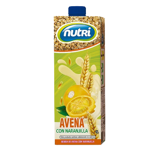 AVENA CON NARANJILLA UHT TETRA SQUARE 1L | Portal Nutri